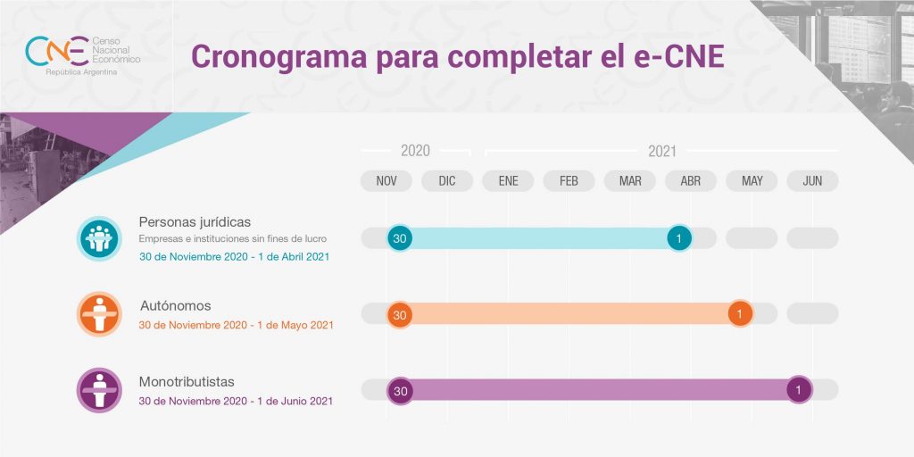 Cronograma del CNE 2020/2021 — IPEC